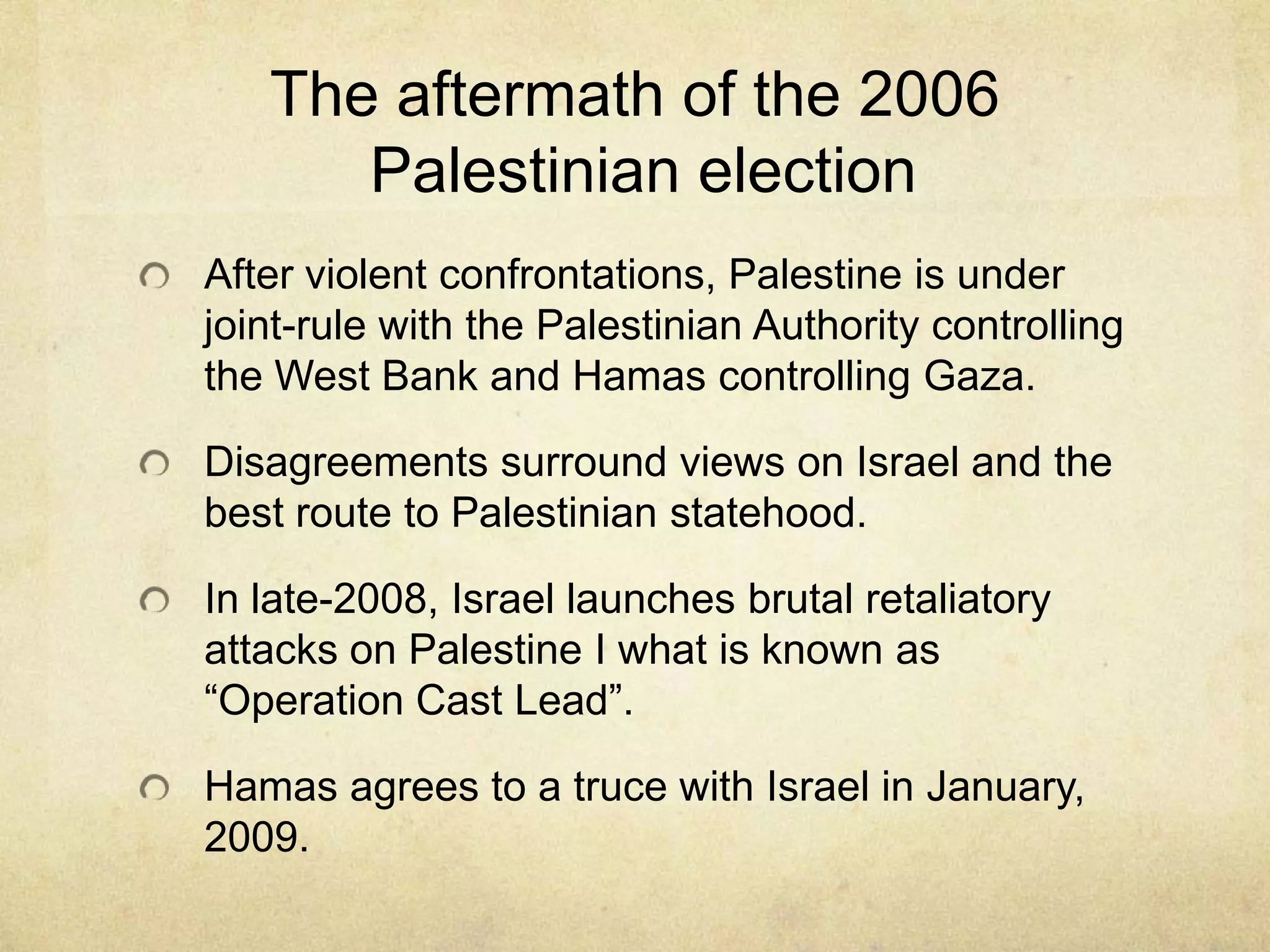 Palestine presentation | PPTX