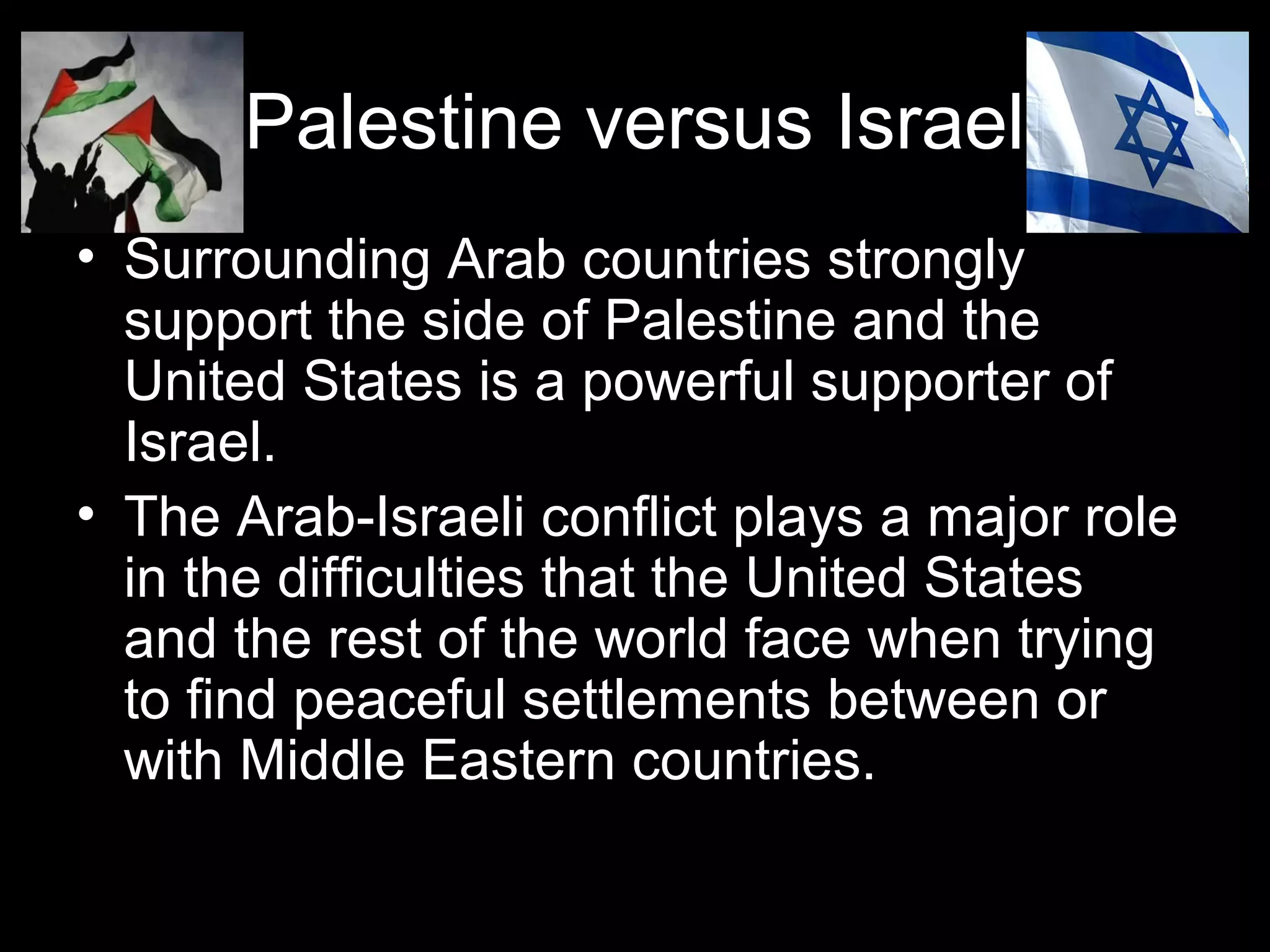 Palestine vs.israel ppt | PPT | Free download