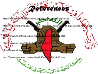 Palestinian islamic jihad (pij) | PPT