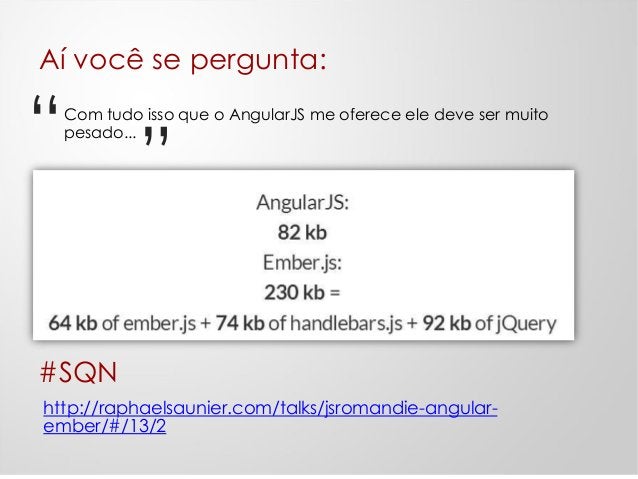 ANGULARJS: UM FRAMEWORK PARA FACILITAR SUA VIDA