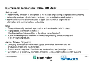 Palestra 3 - Fabricação de moldes por micro-usinagem. | PPT