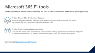 Office 365 F1 e Windows S | PPTX