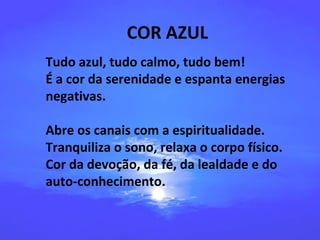 Palestra energia das cores | PPT