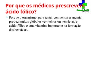 PALESTRA SOBRE ANEMIA DA CELULAS FALCIFORME ...