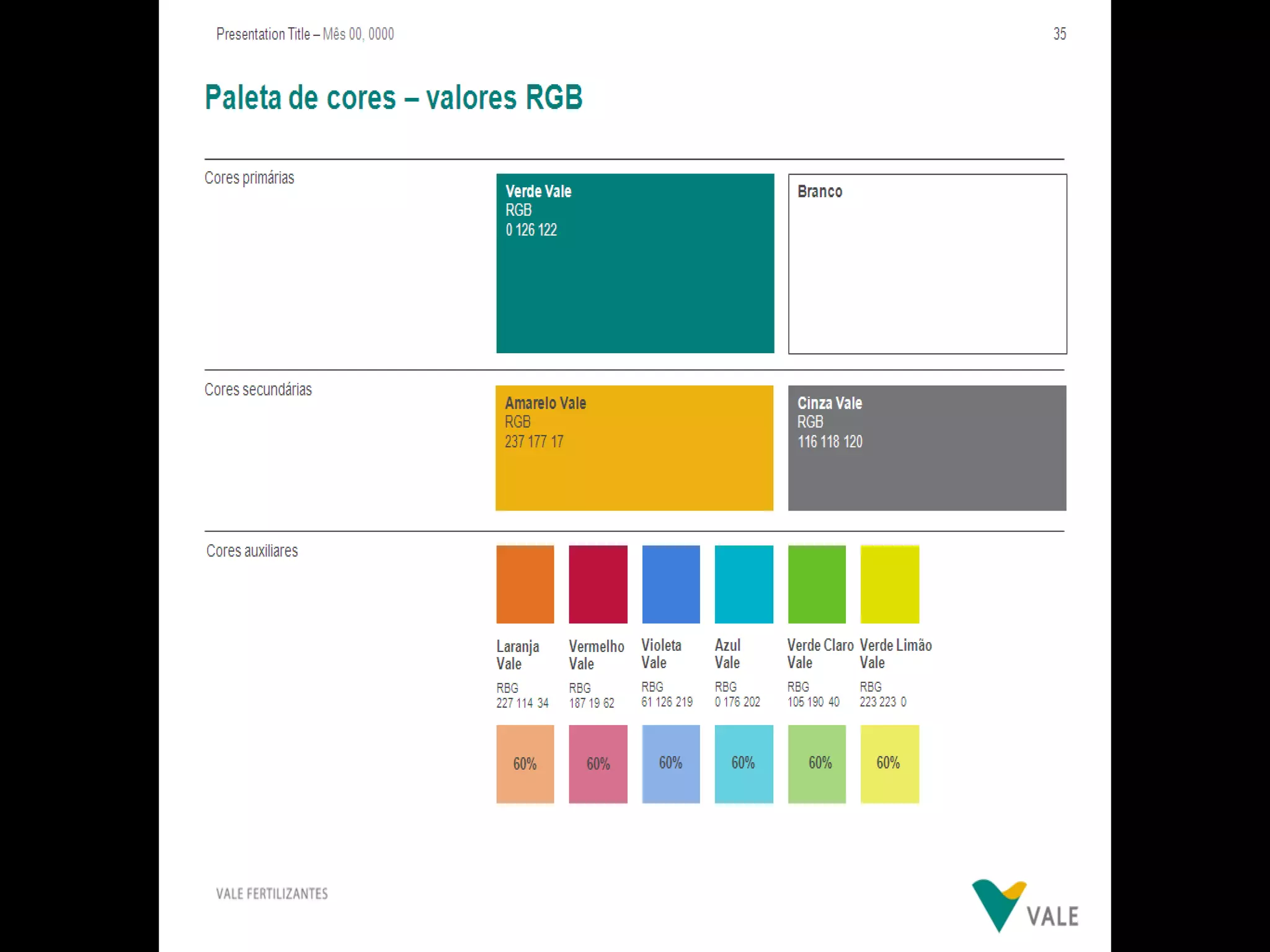 Paleta de cores | PPT
