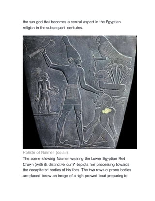 Palette of king narmer hide tutorial navigation . | DOCX