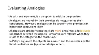 Paley's Analogy | PPTX