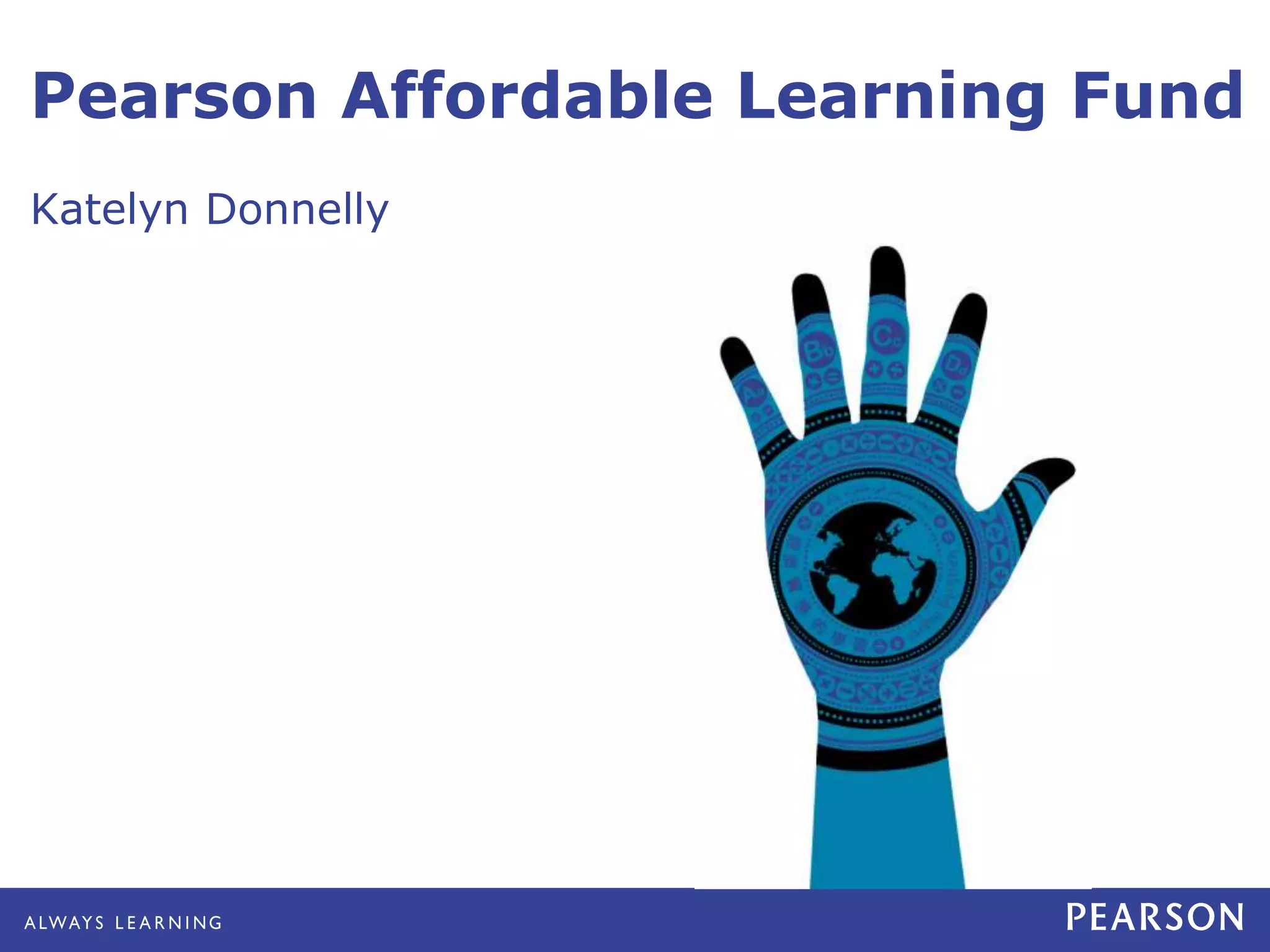 Overview of the Affordable Learning Fund | PPTX