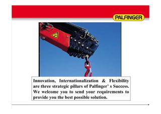 Palfinger At A Glance | PDF | Business | Business and Finance