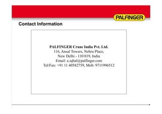 Palfinger At A Glance | PDF | Business | Business and Finance