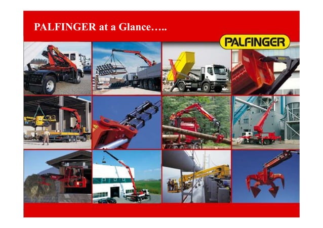 Palfinger At A Glance | PPT
