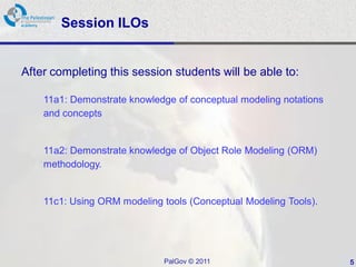 Pal gov.tutorial1.session1 2.conceptualdatamodelingusingorm | PDF | Databases | Computer ...
