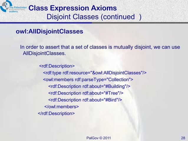 Pal gov.tutorial2.session7.owl | Databases | Computer Software and Applications