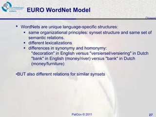Pal gov.tutorial4.session12 2.wordnets | PPT