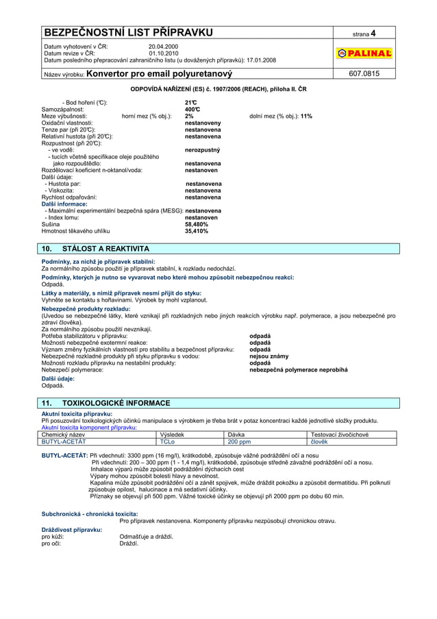 Palinal bezpecnostni-list-607.0815