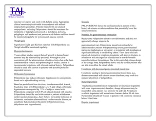 Paliperidone ER Tablets Taj Pharma SmPC | PPT