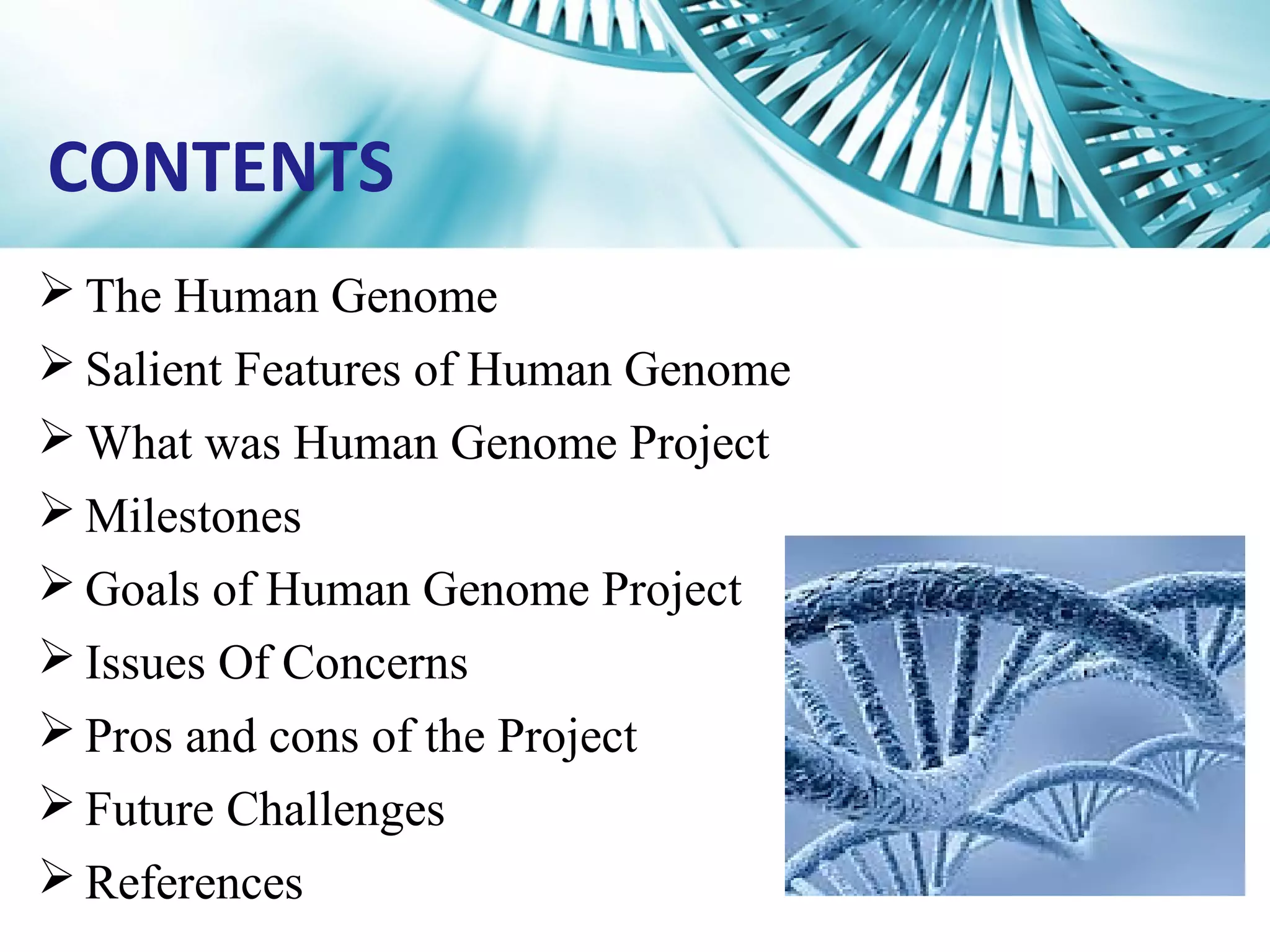 THE HUMEN GENOM PROJECT | PPT