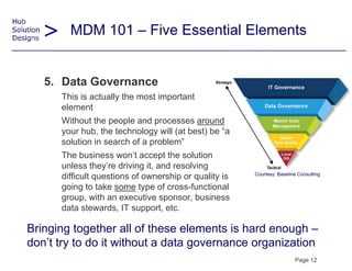 MDM 101, Palladium's "Decisions, Information & Governance 2008" | PPT