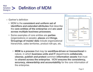 MDM 101, Palladium's "Decisions, Information & Governance 2008" | PPT