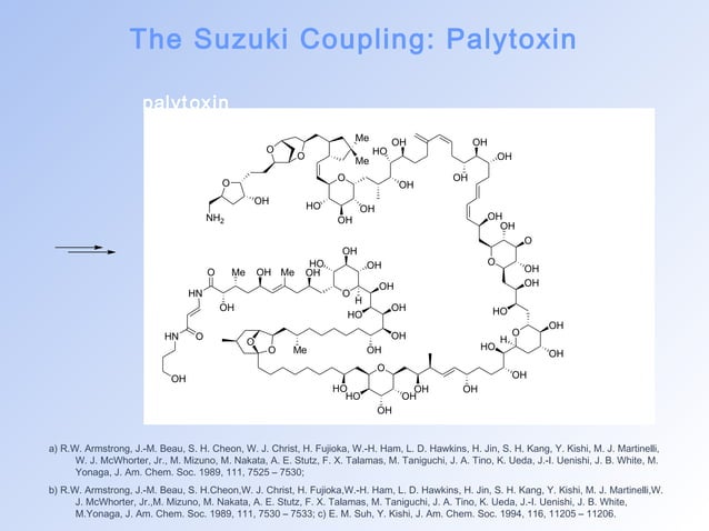 Palladium catalysed reactions in synthesis | PPT | Chemistry | Science