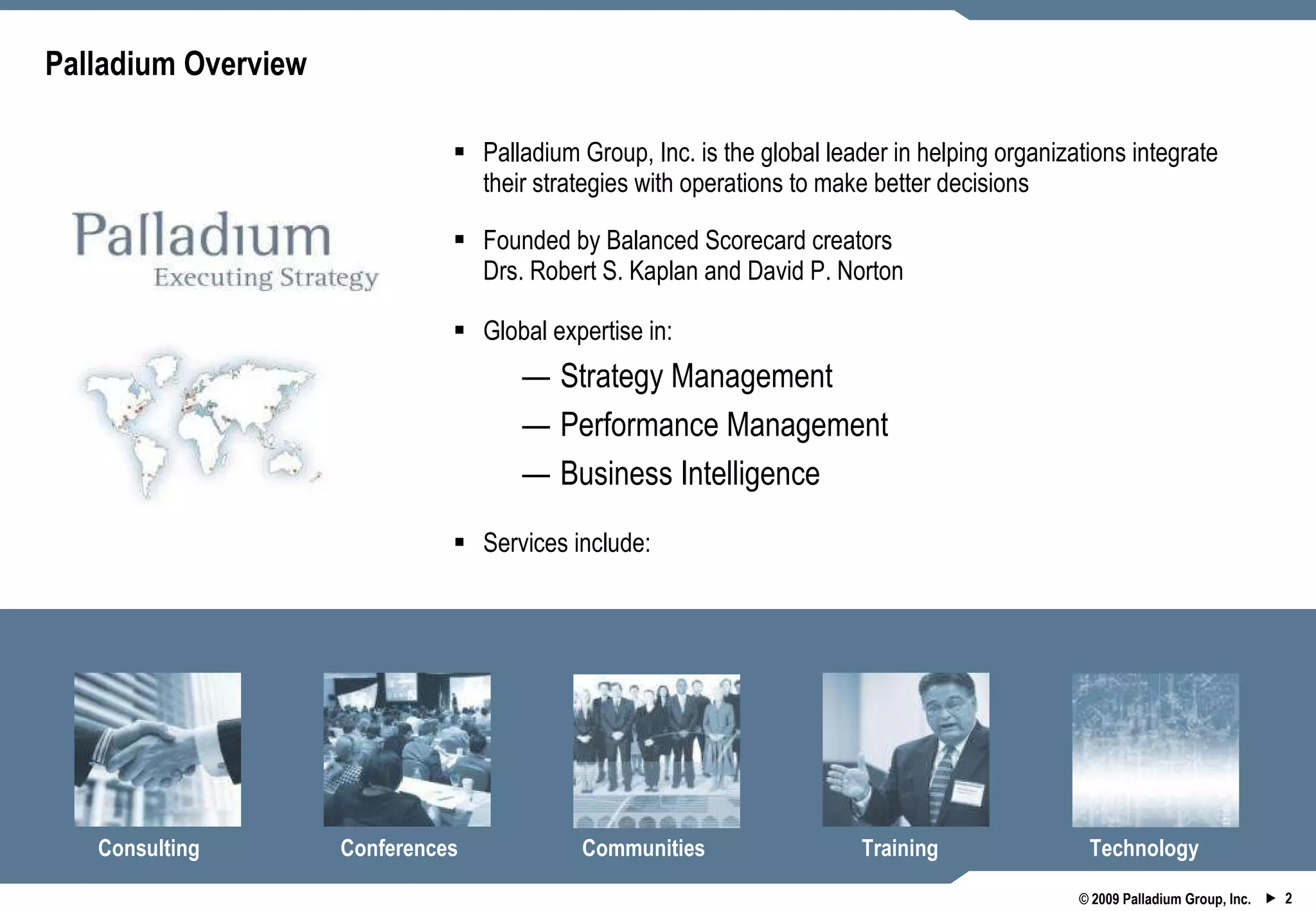 Palladium Group Overview 2010 | PPT