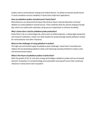 Palladium Probes Material in Santa Clara Applications & Innovations.pdf