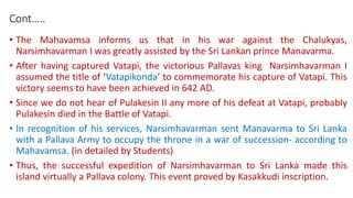 Pallava Dynasty | PPTX