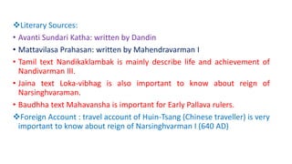 Pallava Dynasty | PPTX