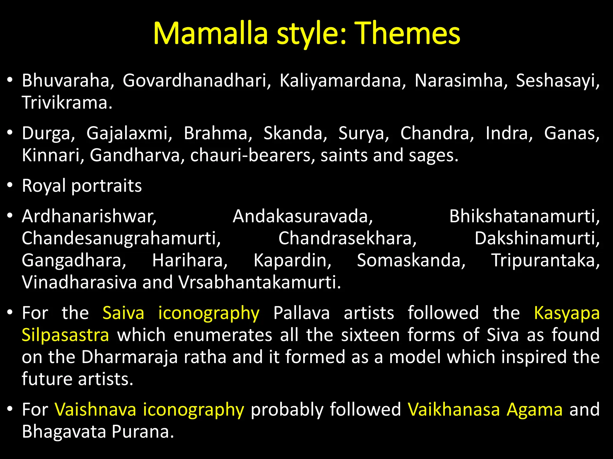 the beginning of Pallava architecture: mahendra and mamalla style | PDF
