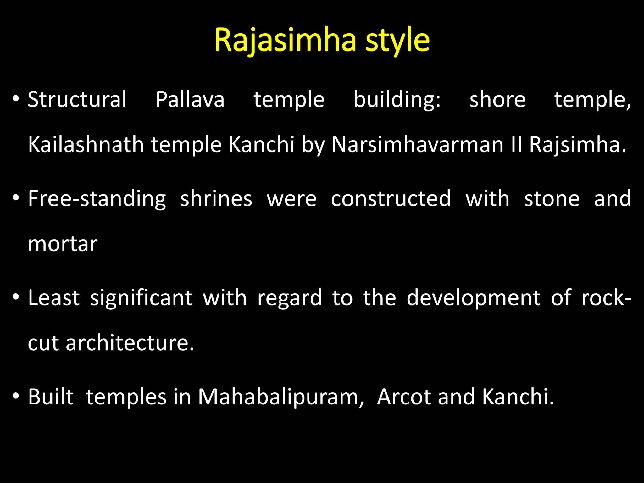 Pallava’s Structural Temples of Mahabalipuram and Kanchipuram | PDF