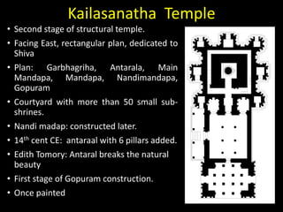 Pallava’s Structural Temples of Mahabalipuram and Kanchipuram | PDF