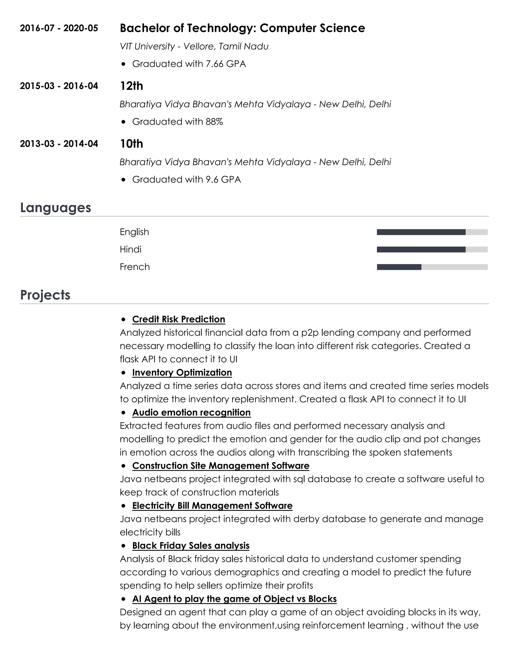 Pallav Gupta resume | PDF