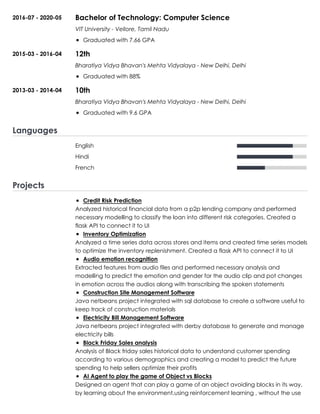 Pallav Gupta resume | PDF
