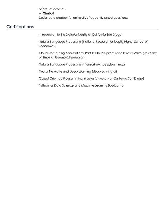 Pallav Gupta resume | PDF