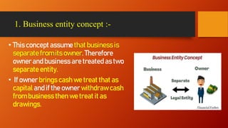 Accounting concepts | PPTX | Business Accounting & Finance | Business