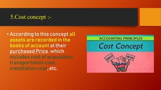 Accounting concepts | PPTX | Business Accounting & Finance | Business