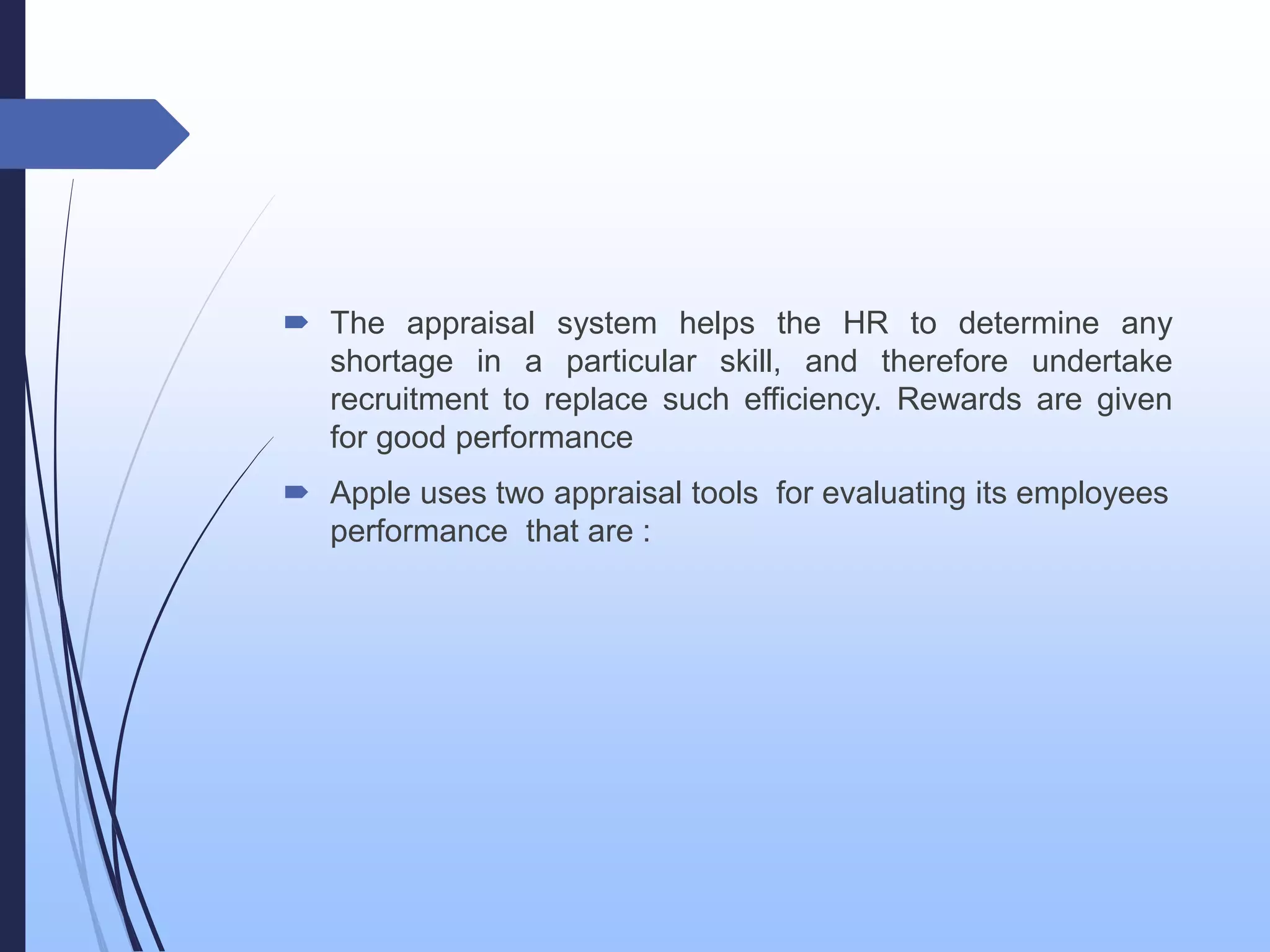 Performance management practices of Apple | PPTX