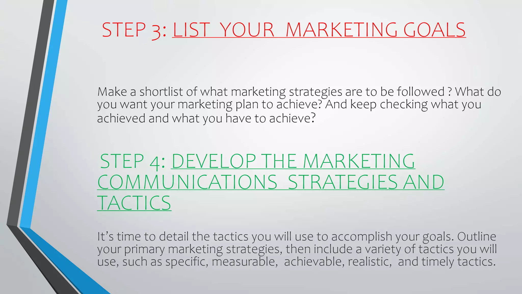 Market planning | PPTX