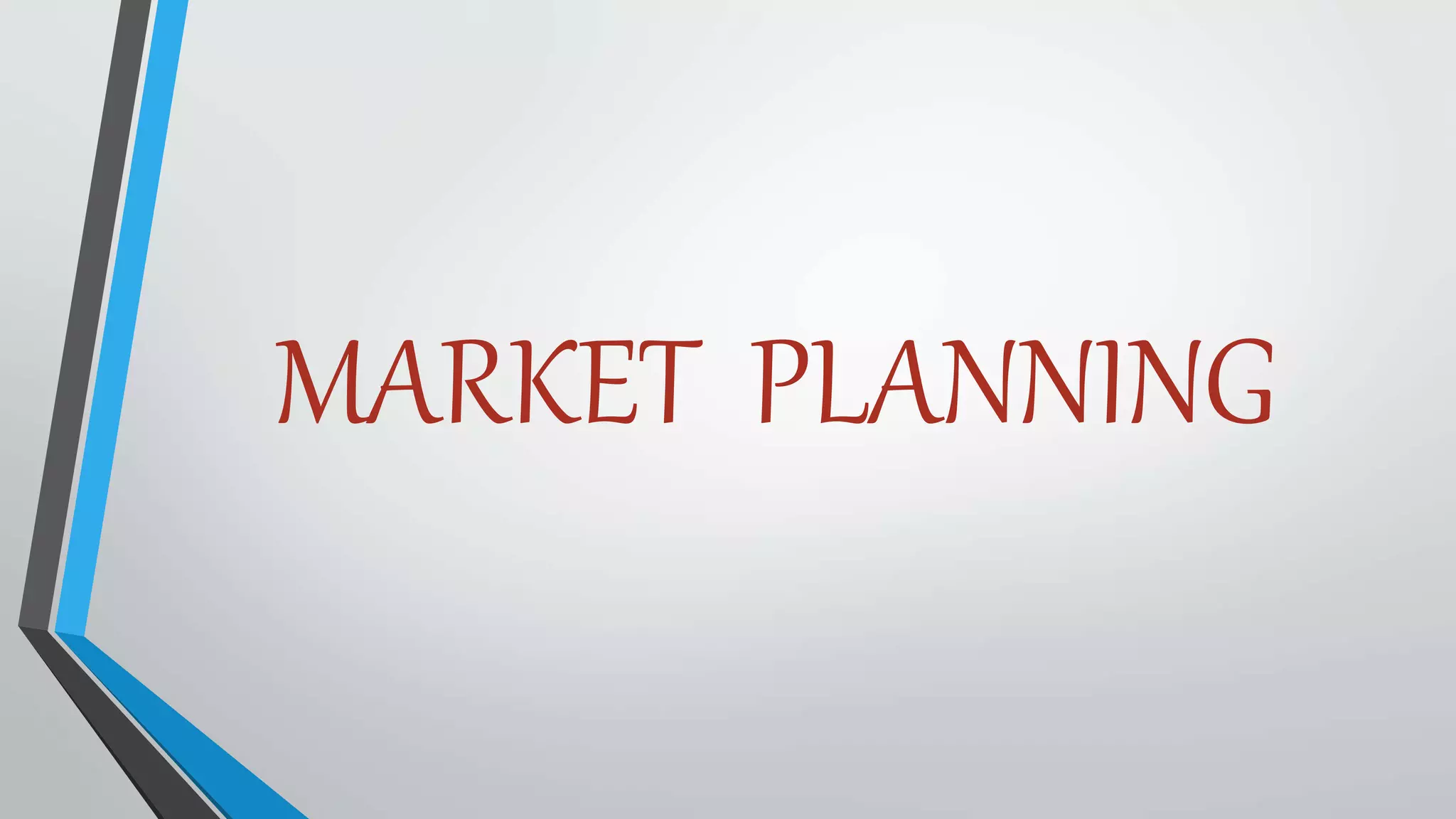 Market planning | PPTX