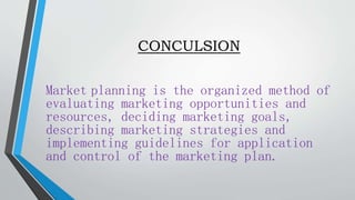 Market planning | PPTX