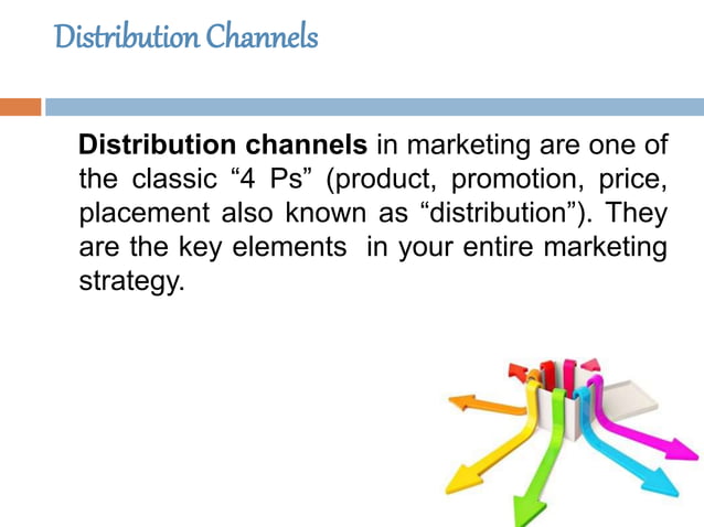Managing distribution channels | PPT Managing distribution channels | PPT