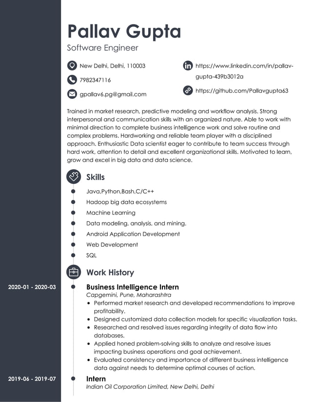 Pallav resume | PDF