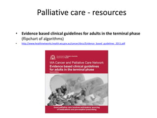 Palliative Care 101 for Interns | PPTX