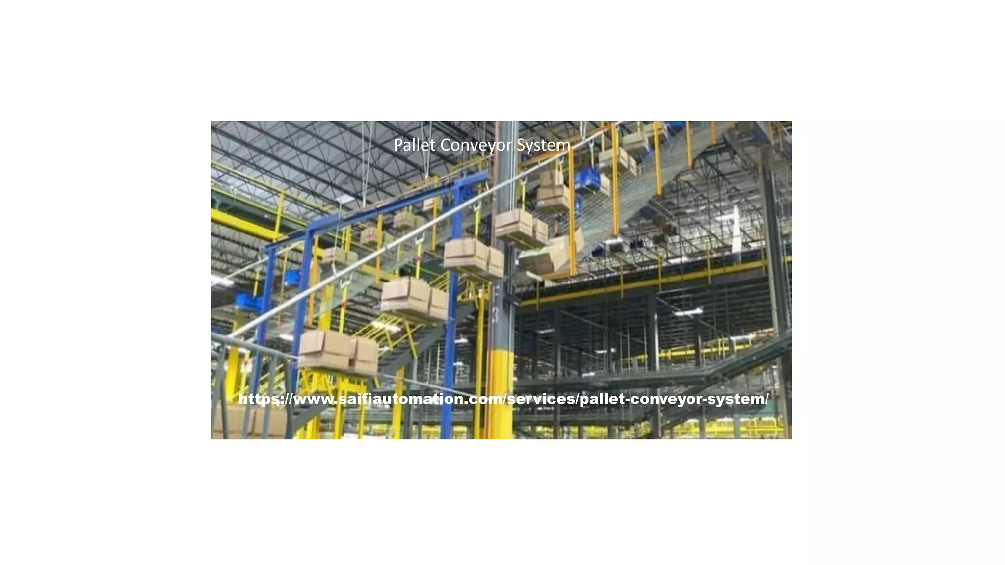Pallet conveyor system | PPT