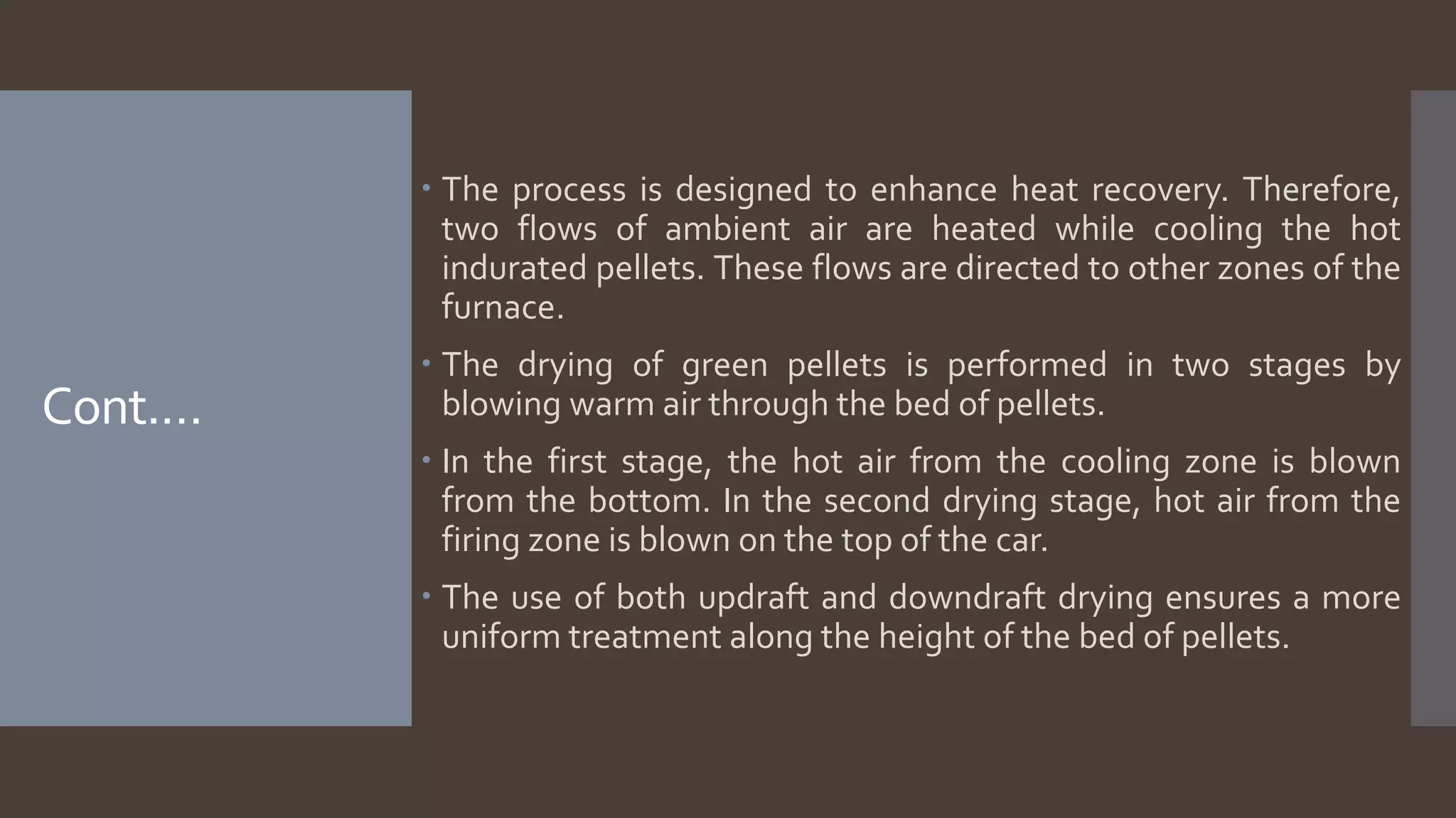 Iron making - Palletization process- Types of palletizers | PDF