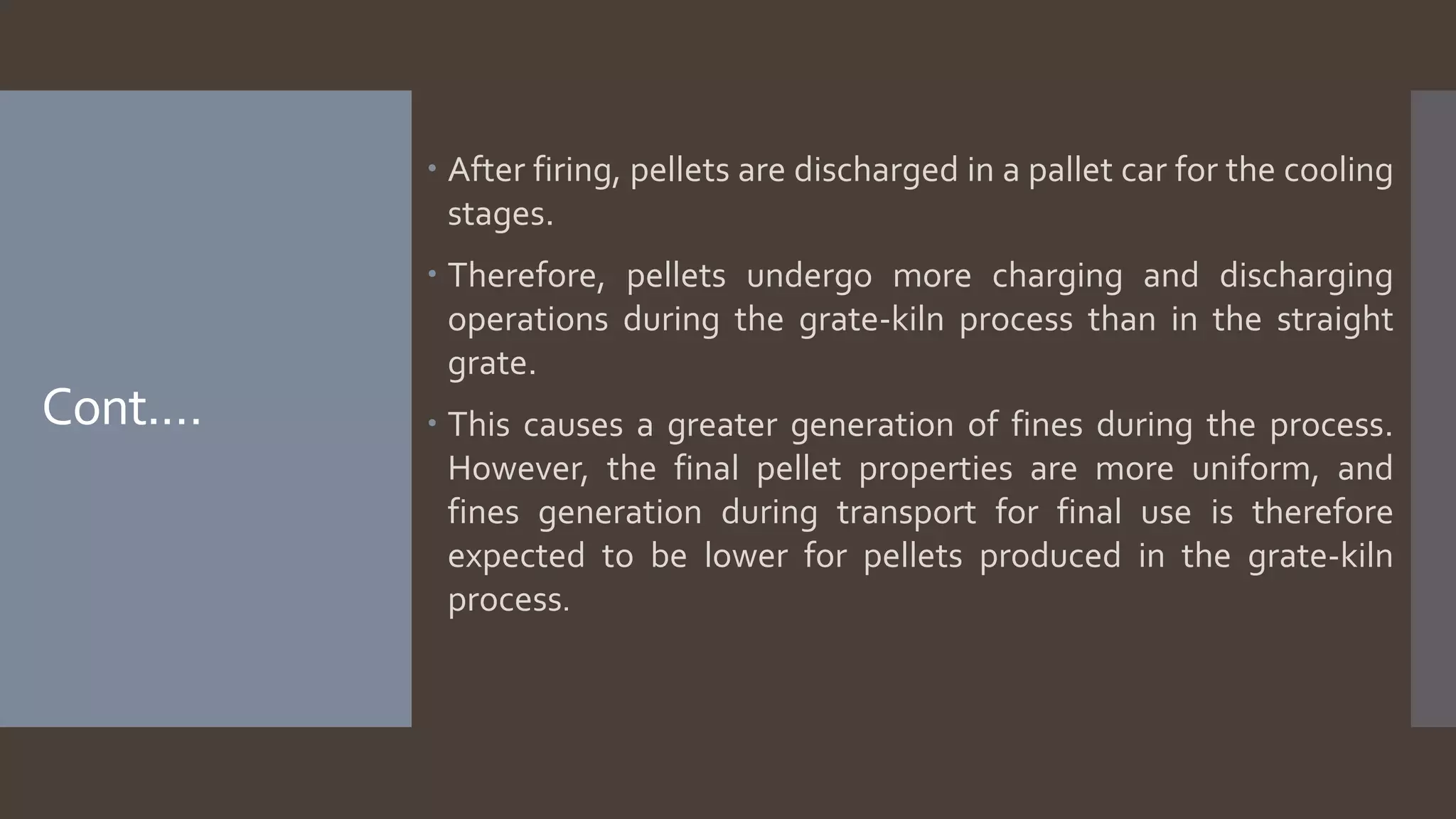Iron making - Palletization process- Types of palletizers | PDF
