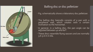 Iron making - Palletization process- Types of palletizers | PDF