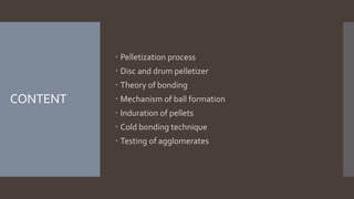 Iron making - Palletization process- Types of palletizers | PDF