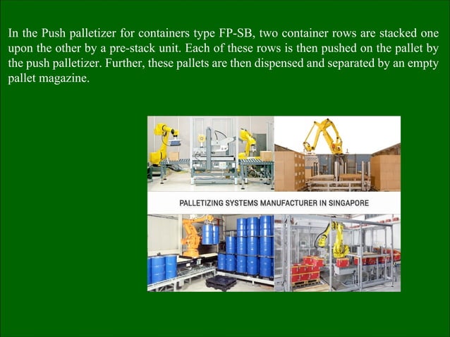 Palletizing System Industry | PDF | Logistics | Business
