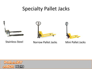 Pallet Jack Types | PDF
